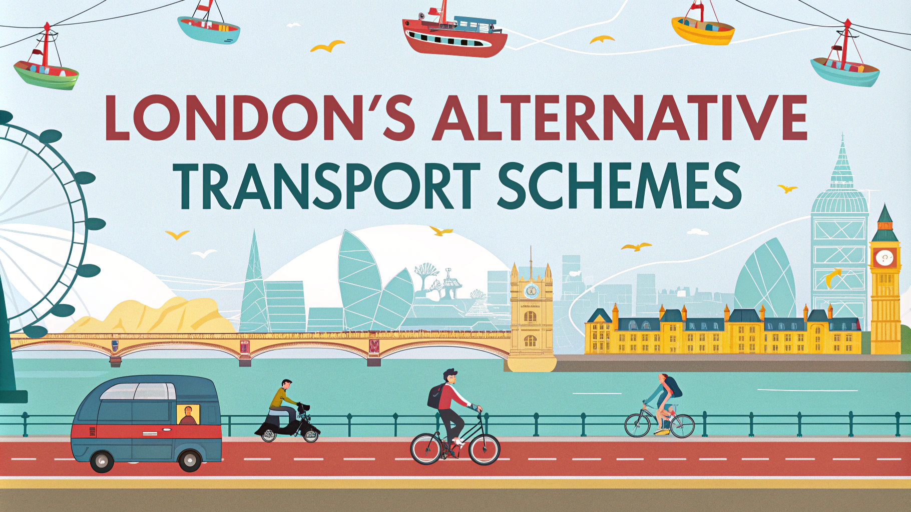 London's Alternative Transport Schemes - EuropeMovers.com